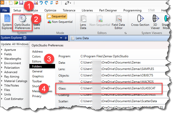 Optical Polymers in Zemax OpticStudio Format